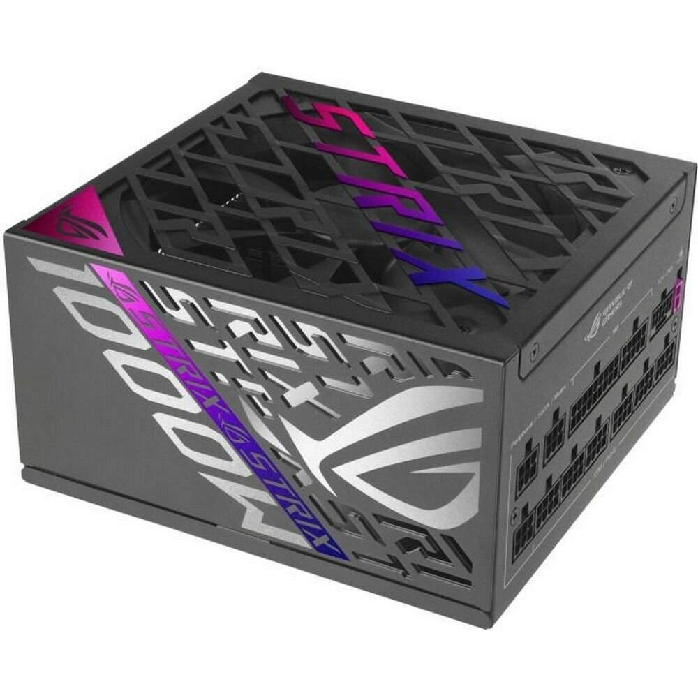 Блок питания ASUS ROG-STRIX-1000P-GAMING, 1000Вт, 135мм, черный