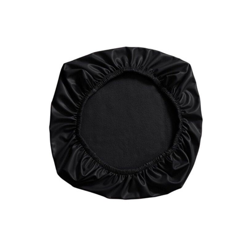 Чехол на кресло из мягкой искусственной кожи водонепроницаемый с эластичной лентой для надежной фиксации и легкого снятия черный