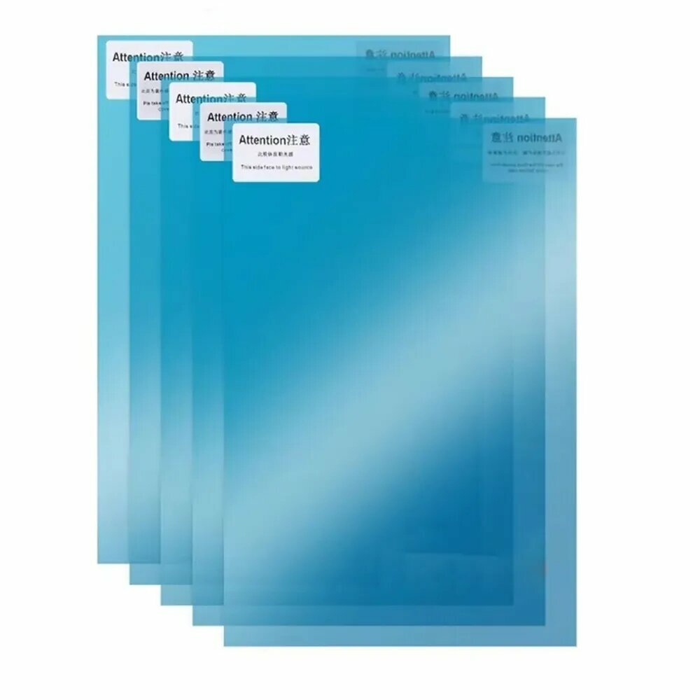 5 Шт. Пленки ACF 290x195 Мм Для Saturn 3 Ultra Saturn 4 Ultra 12K 0,3 Мм