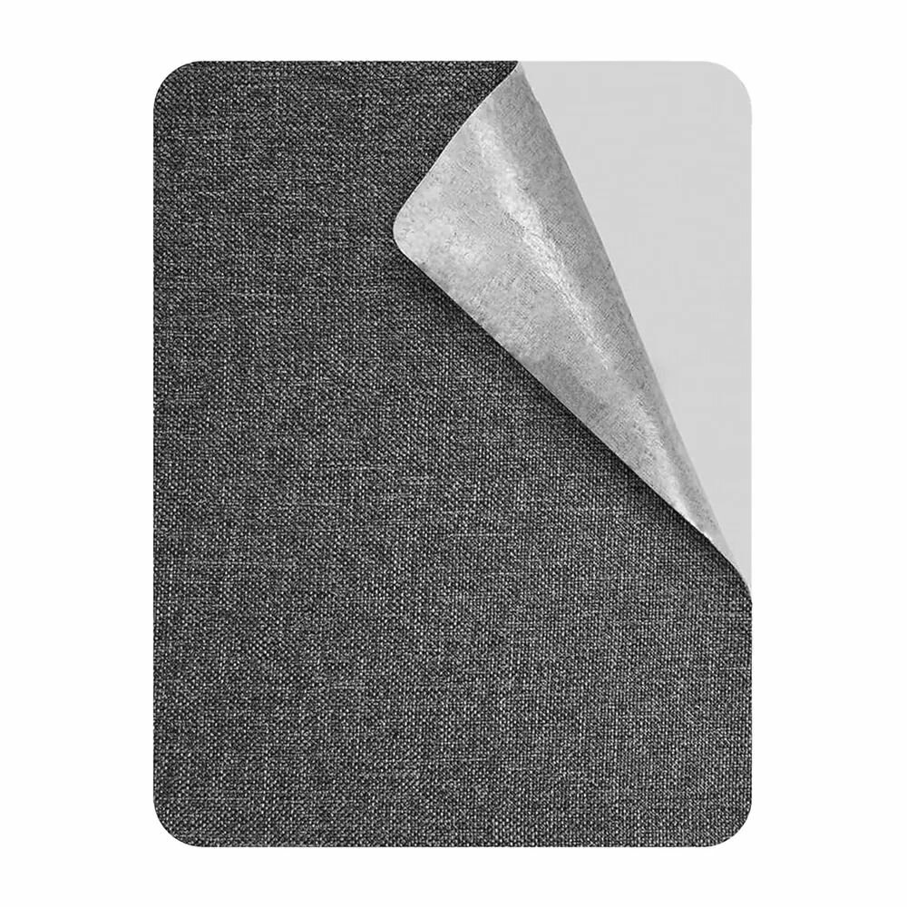 Самоклеящаяся ткань, Скотч, Заплатки для ремонта палаток, Заплатки из диванной ткани для диванов, мебели, сумок, автомобильных сидений, Размер 20x28 см (серый)