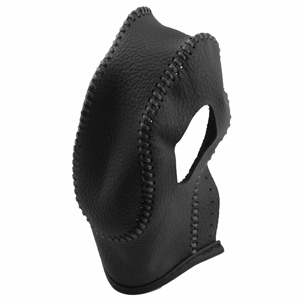 Кожаный чехол на ручку переключения передач AT для Ford Focus 3 MK3 2013-2018 New RHD black thread