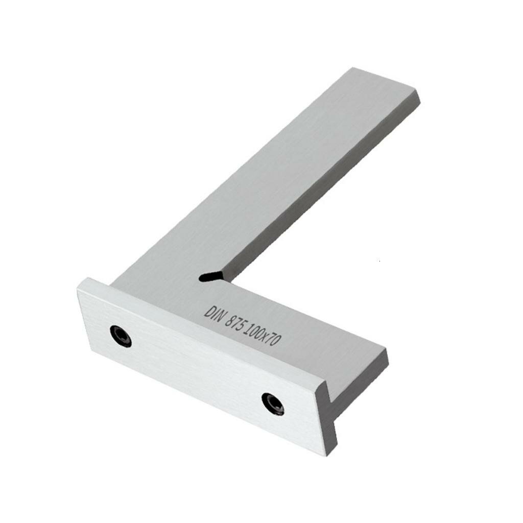 Прямоугольная линейка с широким сиденьем, плоская угловая линейка, поворотная линейка-100x70