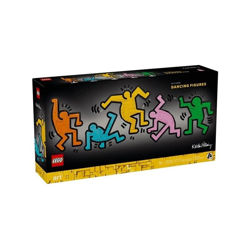 Конструктор LEGO Art 31216 Keith Haring – Dancing Figures Кит Харинг – Танцующие фигуры