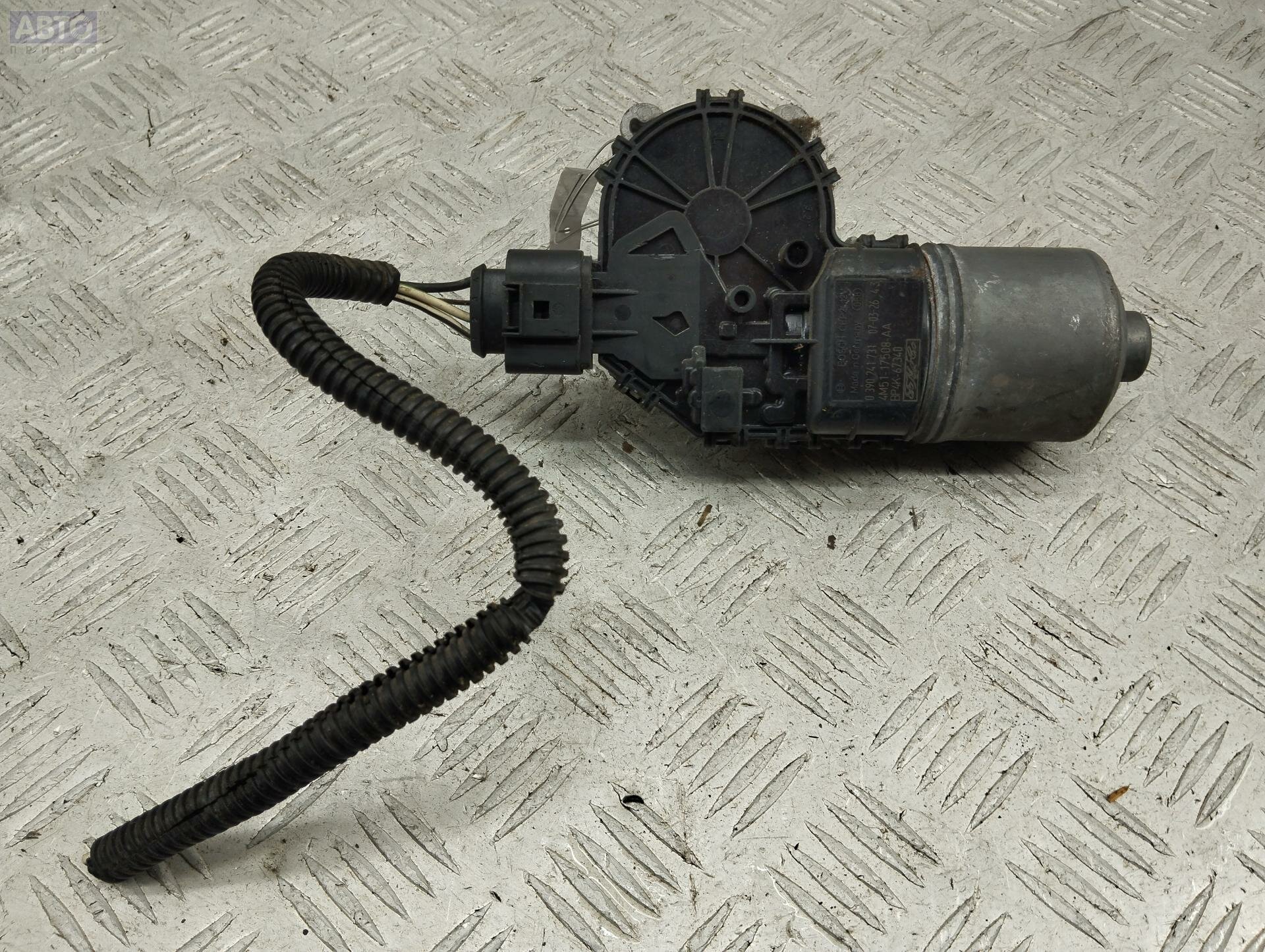 Двигатель стеклоочистителя переднего (моторчик дворников) Ford Focus 2 (2004-2010)