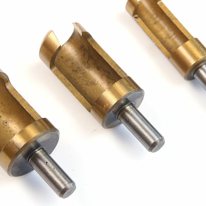 Набор инструментов, Титановое трубчатое сверло для деревянных пробок, 4 шт