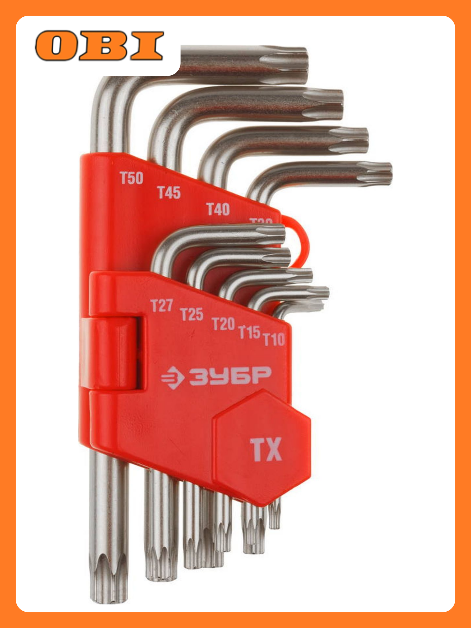 Набор ключей ЗУБР т10-т50, 9 шт. (27462-1_z02)