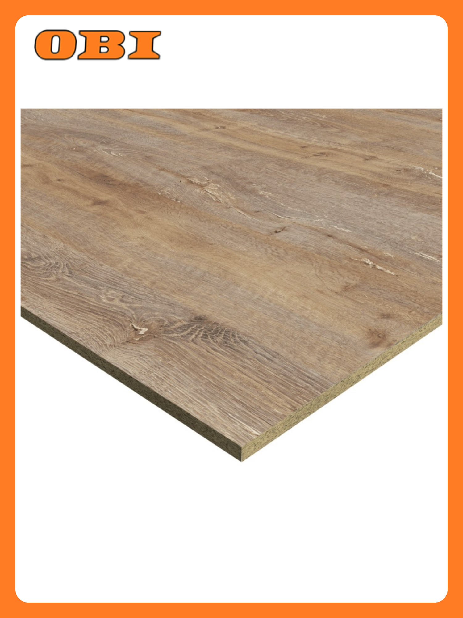 Мебельная панель ЛДСП EXTRAVERT 2700х400х16 мм Дуб Владимирский ржаной