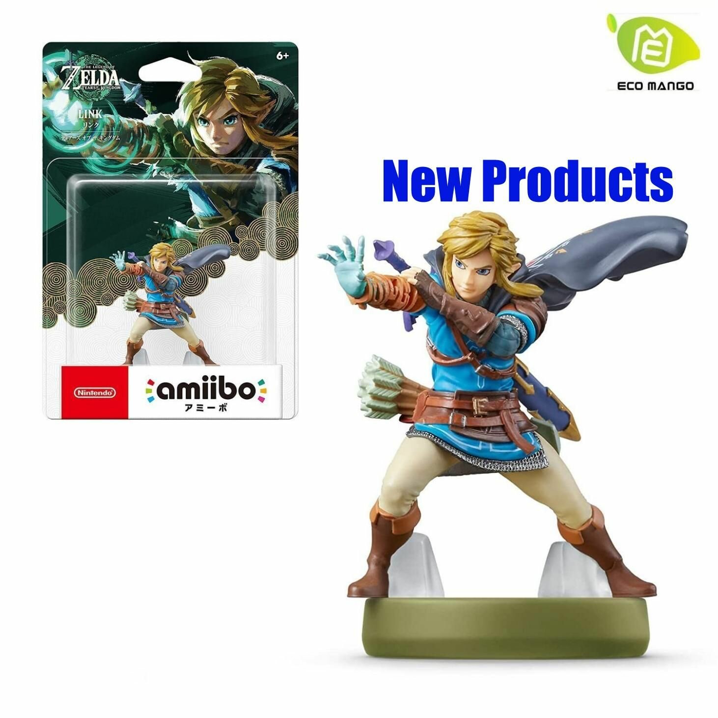 Фигурка Amiibo Линк, Легенда о Зельде: Слезы королевства Zelda Tears of the Kingdom
