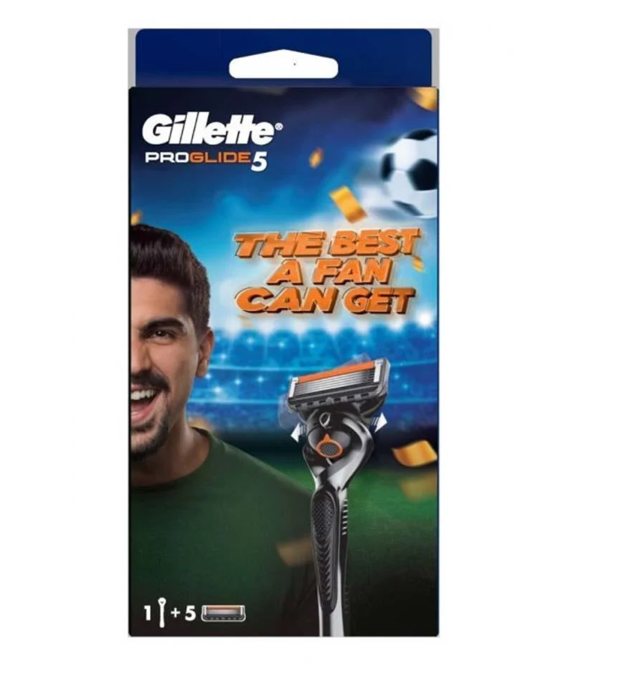 Бритвенный станок Gillette Fusion5 ProGlide + 5 сменных кассет.