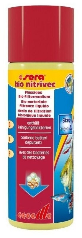 Sera Bio Nitrivec Смесь высококачественных очистных бактерий , 100 мл
