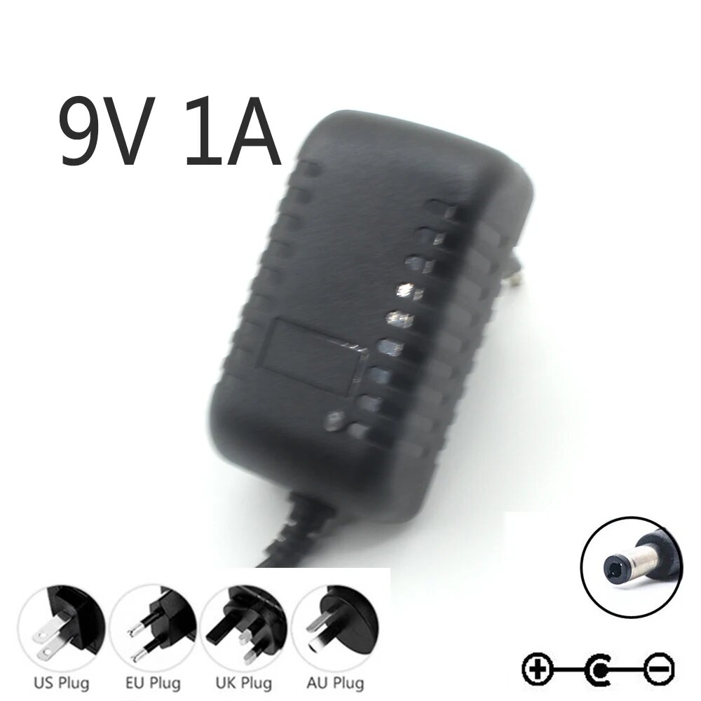Ламакоки блок питания для гитарных педалей 9В 1А EU