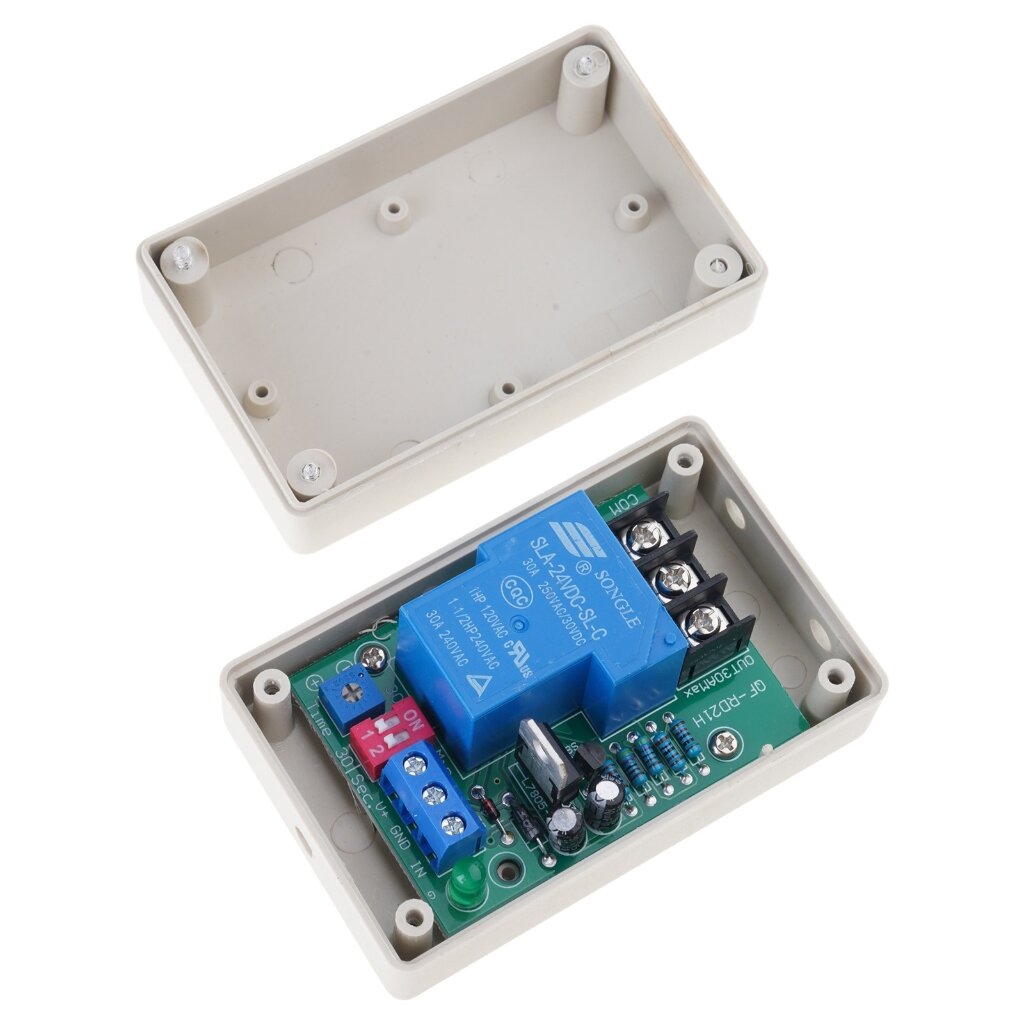 Модуль реле времени задержки отключения питания постоянного тока 24 В 30 А постоянного тока