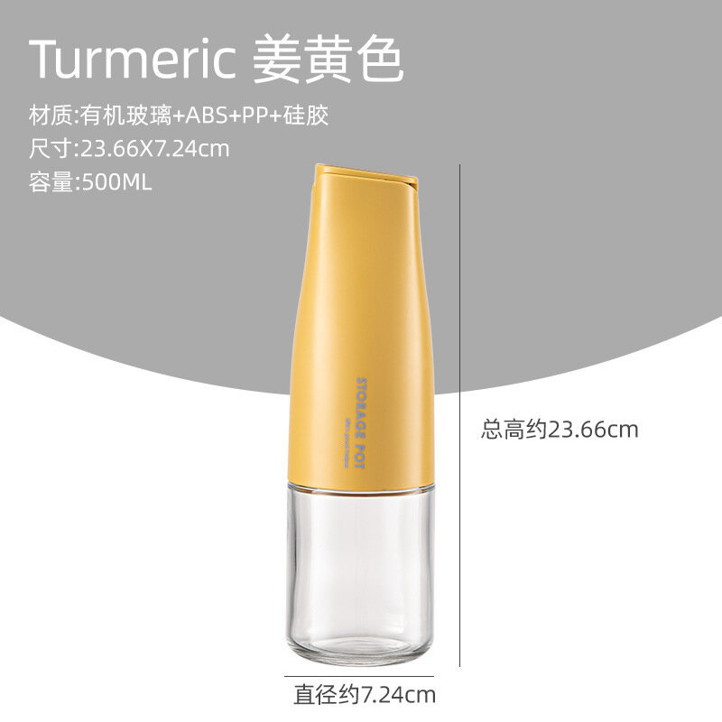 Автоматическая открывающаяся и закрывающаяся гравитационная масленка, стеклянная масленка, кухонная масленка, большая емкость для масла, масляная банка, соус