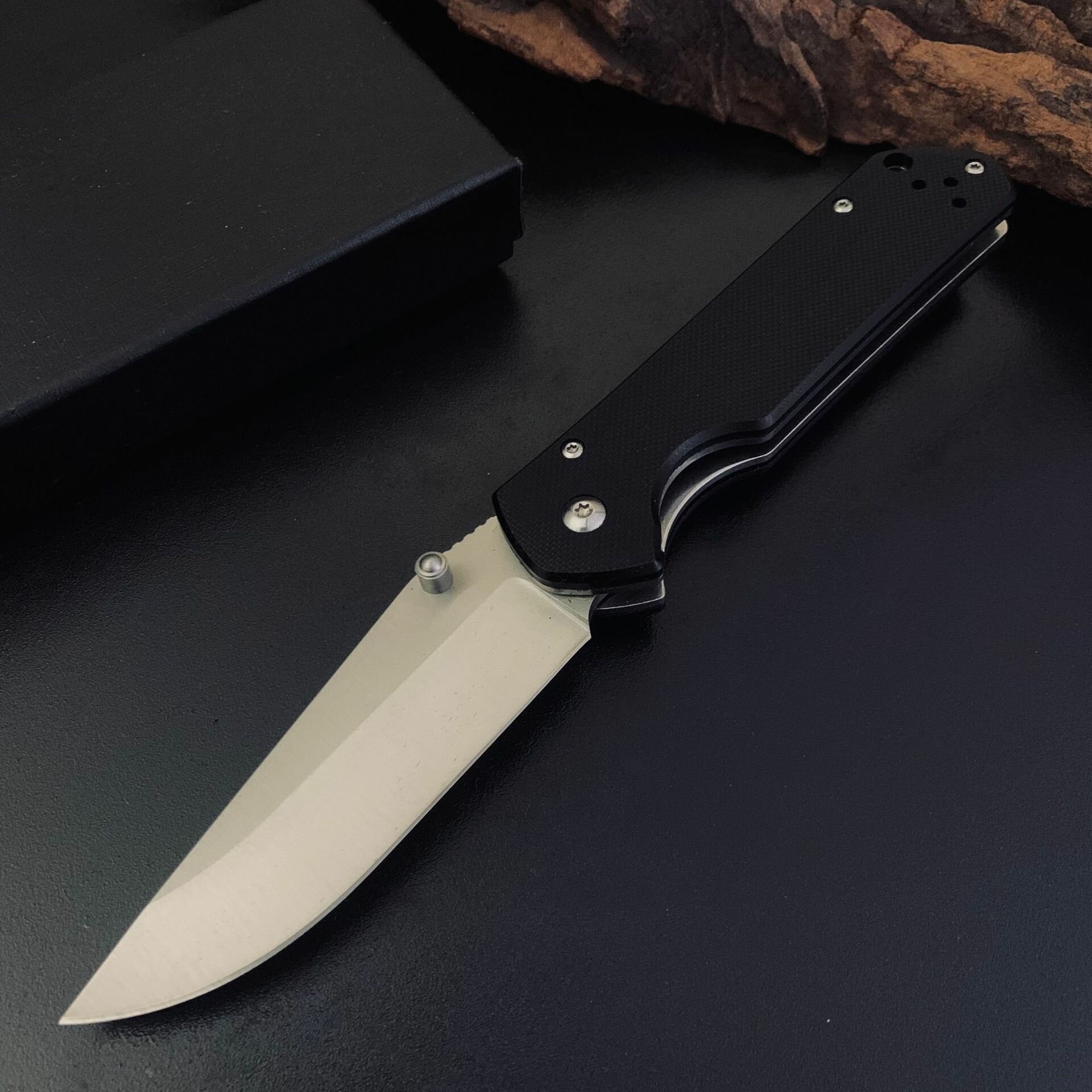 Новый нож высокой твердости для активного отдыха, портативный складной нож с крюком для выживания, тактический нож для кемпинга