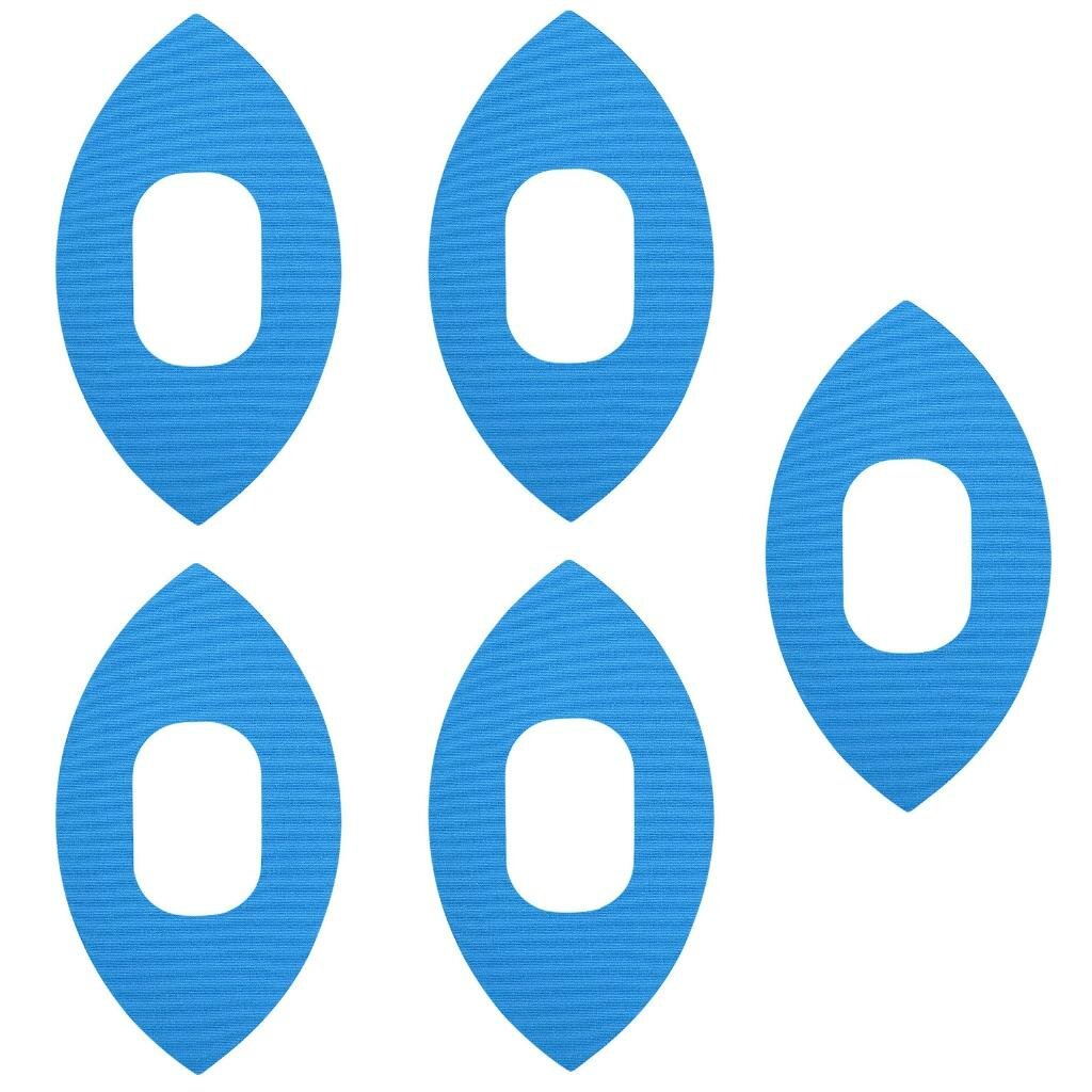 Кинезио тейп для колена и локтя, 5 шт, Светло-голубой