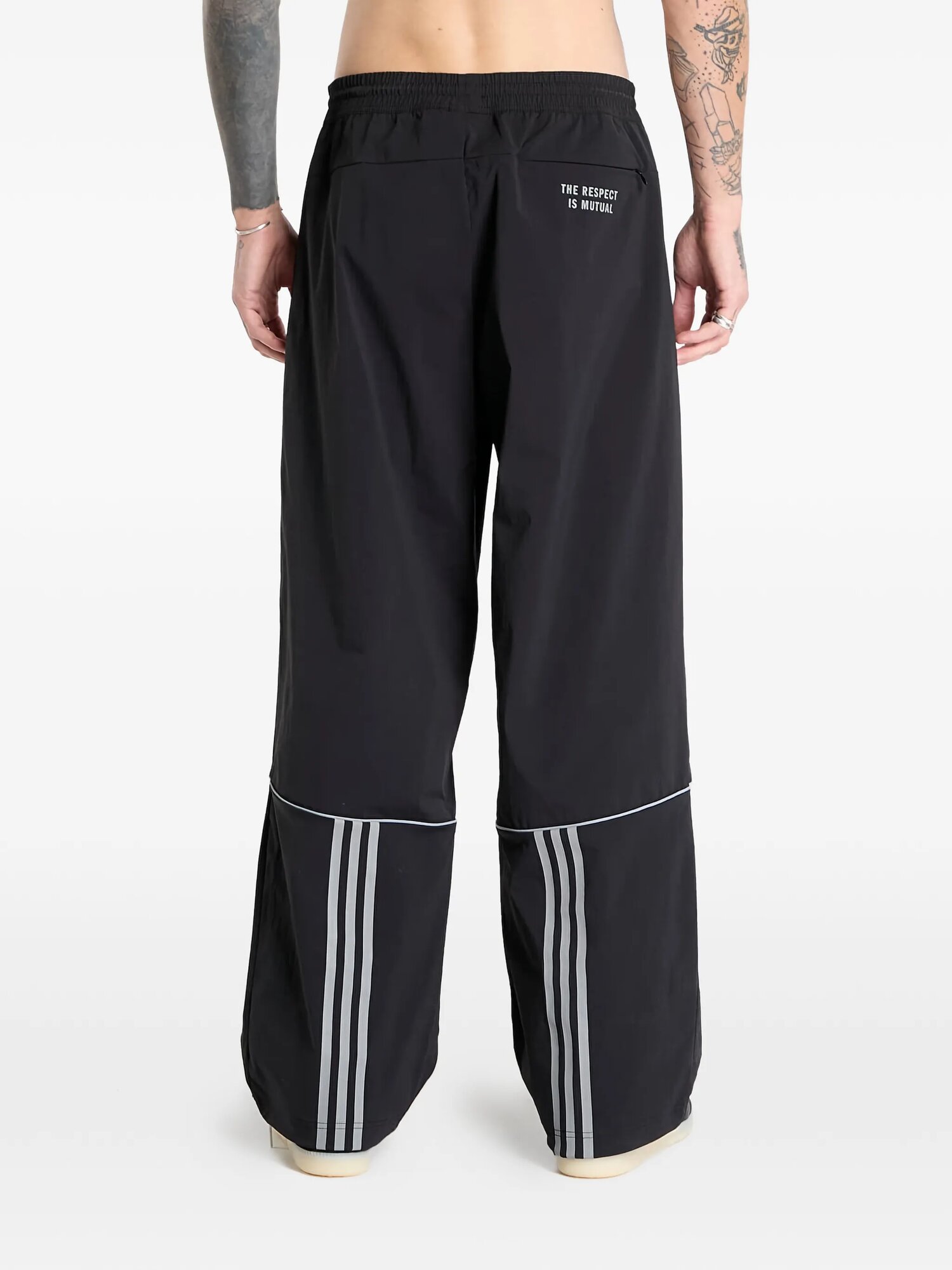 Брюки спортивные adidas, размер L, черный — фото 1