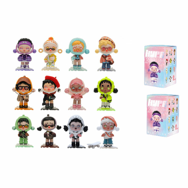 Фигурки унисекс POP MART SKULLPANDA Panda Cat Craze, 2 шт.