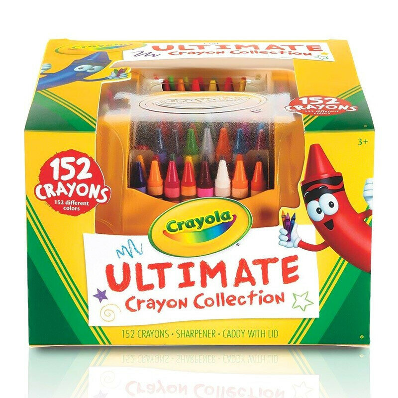Crayola Crayons в специальных цветах (120 штук), материалы для искусства для детей, подарки для мальчиков и девочек
