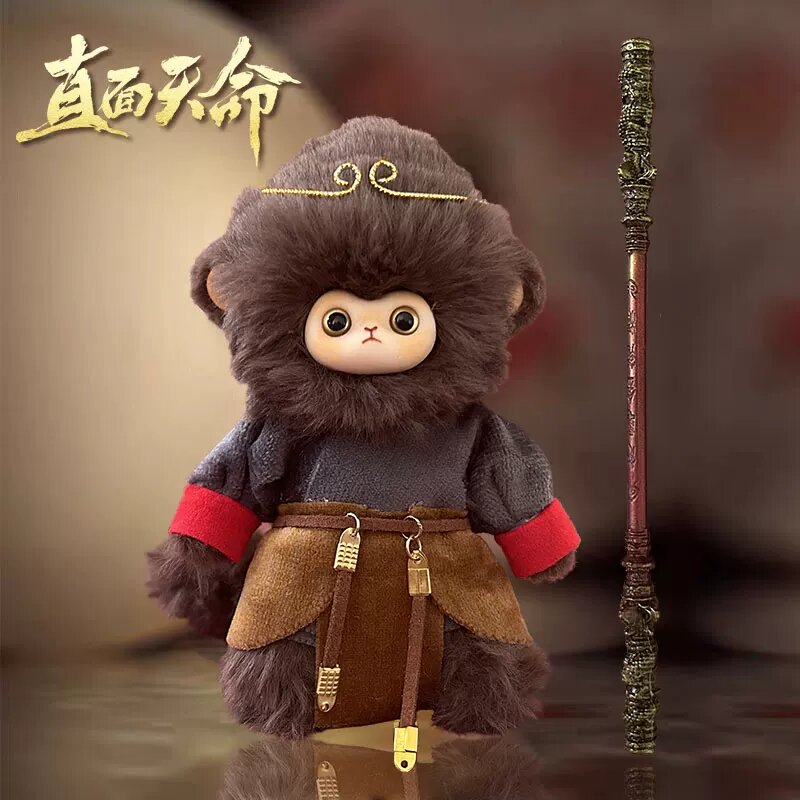 Готовая фигурка Золотого жезла из Black Myth: Wukong для коллекционеров и рукодельников