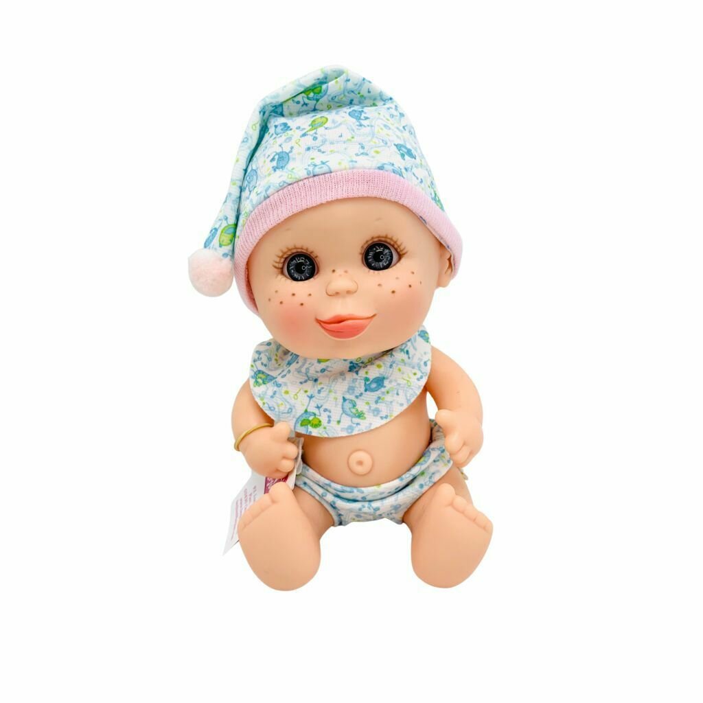 Пупс BERJUAN виниловый 20 см Pecosetes