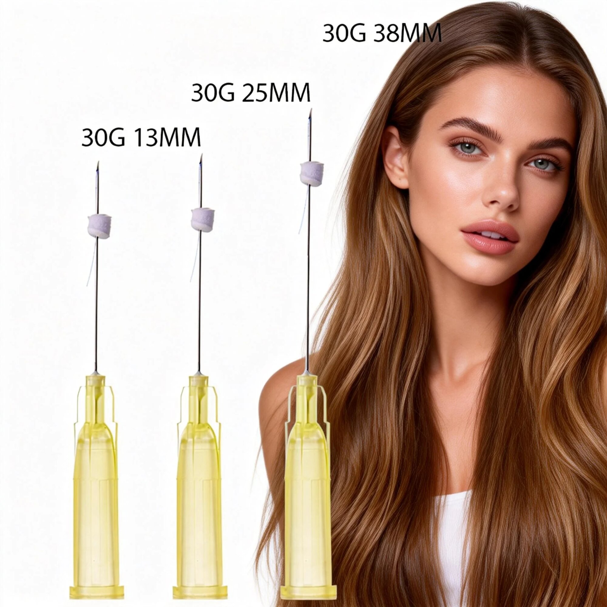 Горячая распродажа: мононити PDO (10/20 шт.) 26G, 27G, 29G, 30G – одноразовые лифтинг-нити PDO для лица, против морщин, для косметической подтяжки
