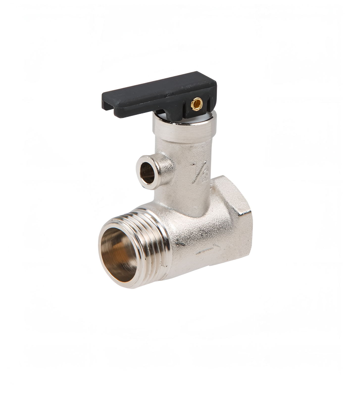 Предохранительный клапан для бойлера с ручкой спуска 1/2" AV ENGINEERING (AVE3671212)