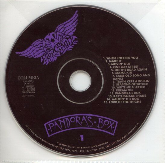 Компакт-диск Aerosmith: Pandora's Box (3 CD) — фото 1
