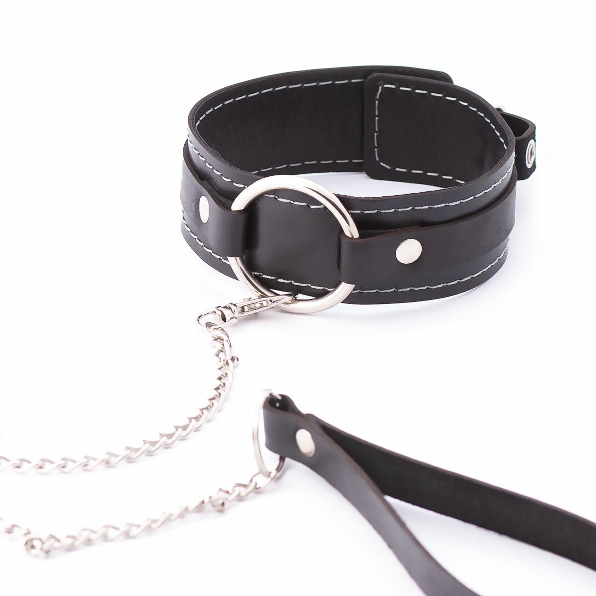 Ошейник-чокер из мягкой натуральной кожи Crazy Handmade, кожа