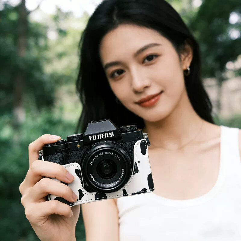 Чехол для камеры Fuji XT50, XS20, 10, XT200, XM5, XT4/T5, кожаный чехол для X100VI/F/S, защитный чехол для