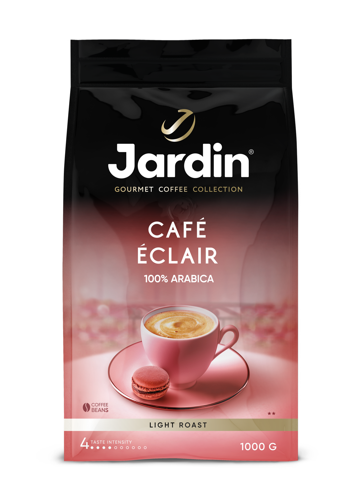 Кофе в зернах Jardin Cafe Eclair, светлая обжарка, арабика, 1 кг