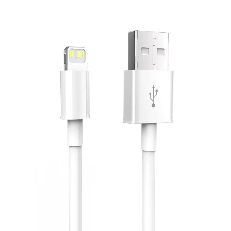 Кабель Lightning Apple, белый, 5 метров для iPhone 7/13 — прочный USB-кабель для устройств Apple