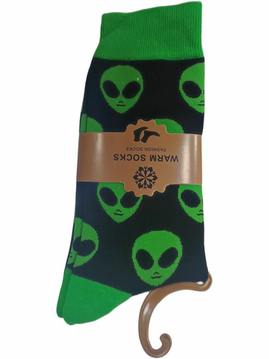 Носки  Носки с принтом, WARM SOCKS, Пришельцы
