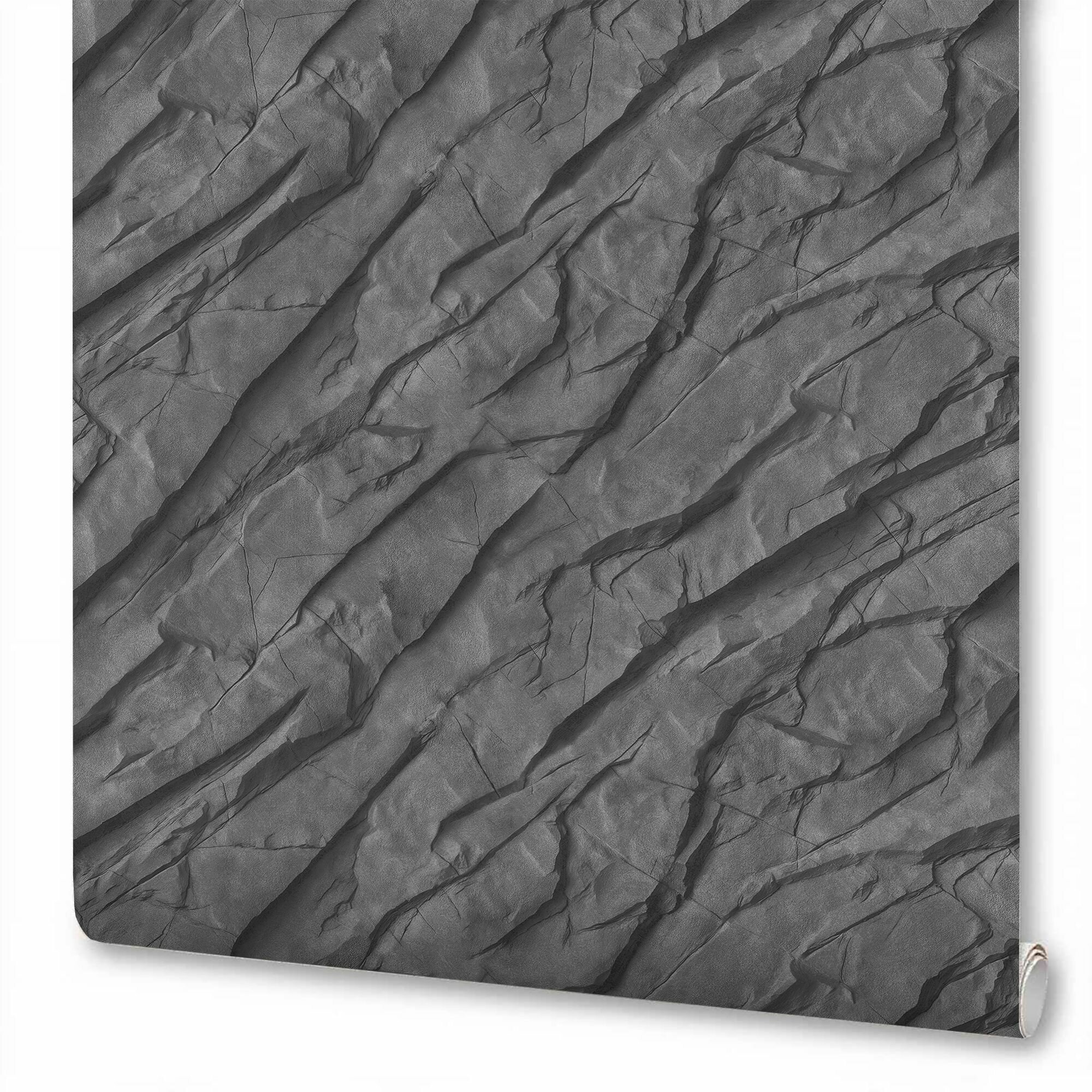 Обои виниловые WALLSECRET BASIC WallSecret Karelia 9135-15 графит 1,06х10,05 м