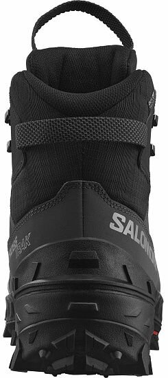 Ботинки хайкеры Salomon CROSSTRAK POWDER WP, размер RU 44 UK 10.5 USm 11 СМ 28.5, черный, серый — фото 1