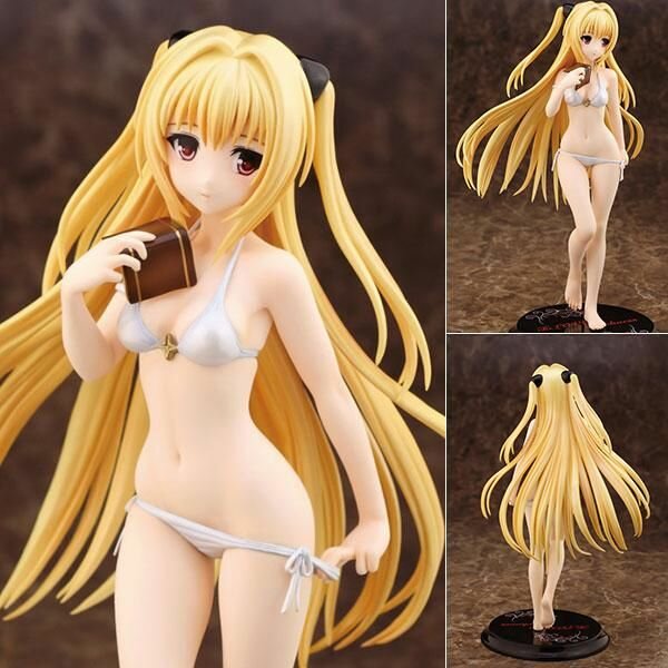 Аниме Фигурка To Love Ru Darkness: Золотая тьма ПВХ фигурка пожирателя печенья Коллекция моделей игрушек