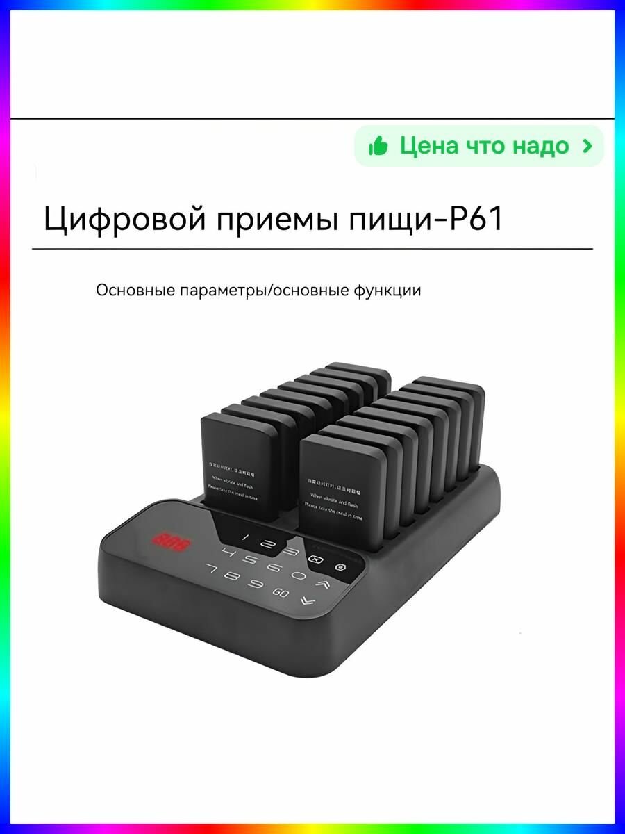 Счетчик посетителей для ресторанов и кафе с сенсорной панелью