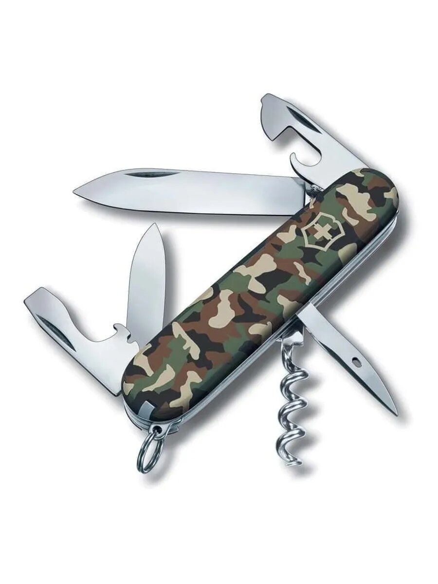 Нож многофункциональный victorinox 91 мм камуфляж сталь