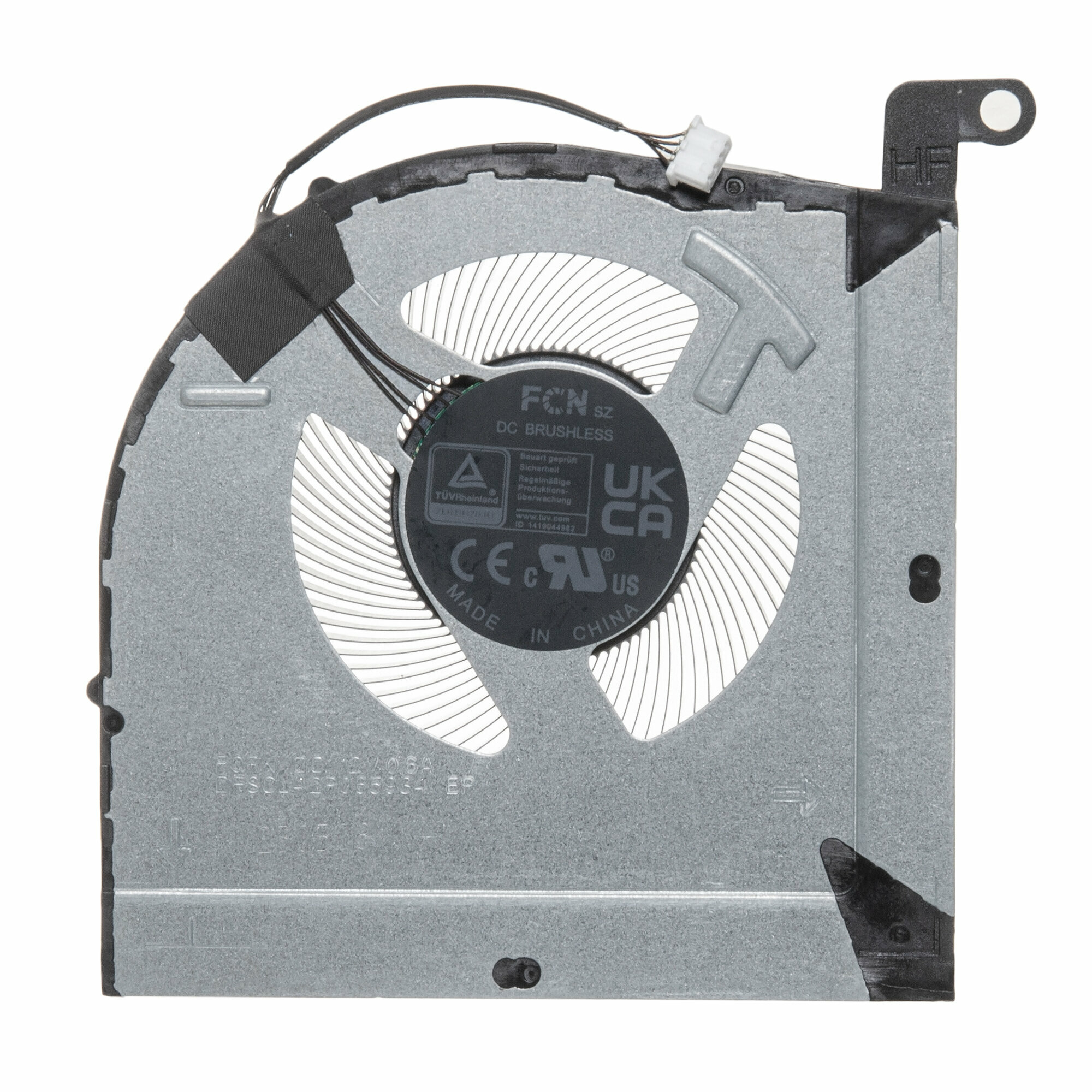 Кулер 12V для ноутбука Lenovo LOQ 15APH8 / Lenovo LOQ 15IRH8 / Lenovo LOQ 16APH8 / Lenovo LOQ 16IRH8 / DFSCL42P065934-FQRK - GPU, 4 pin