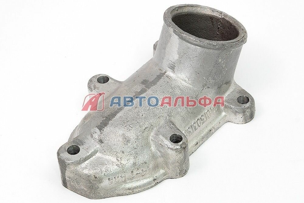 Патрубок водяной коробки КАМАЗ