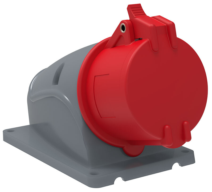 Розетка стационарная IEK MAGNUM, ССИ-115, 16 А, 3Р+РЕ+N, 380 В, IP44