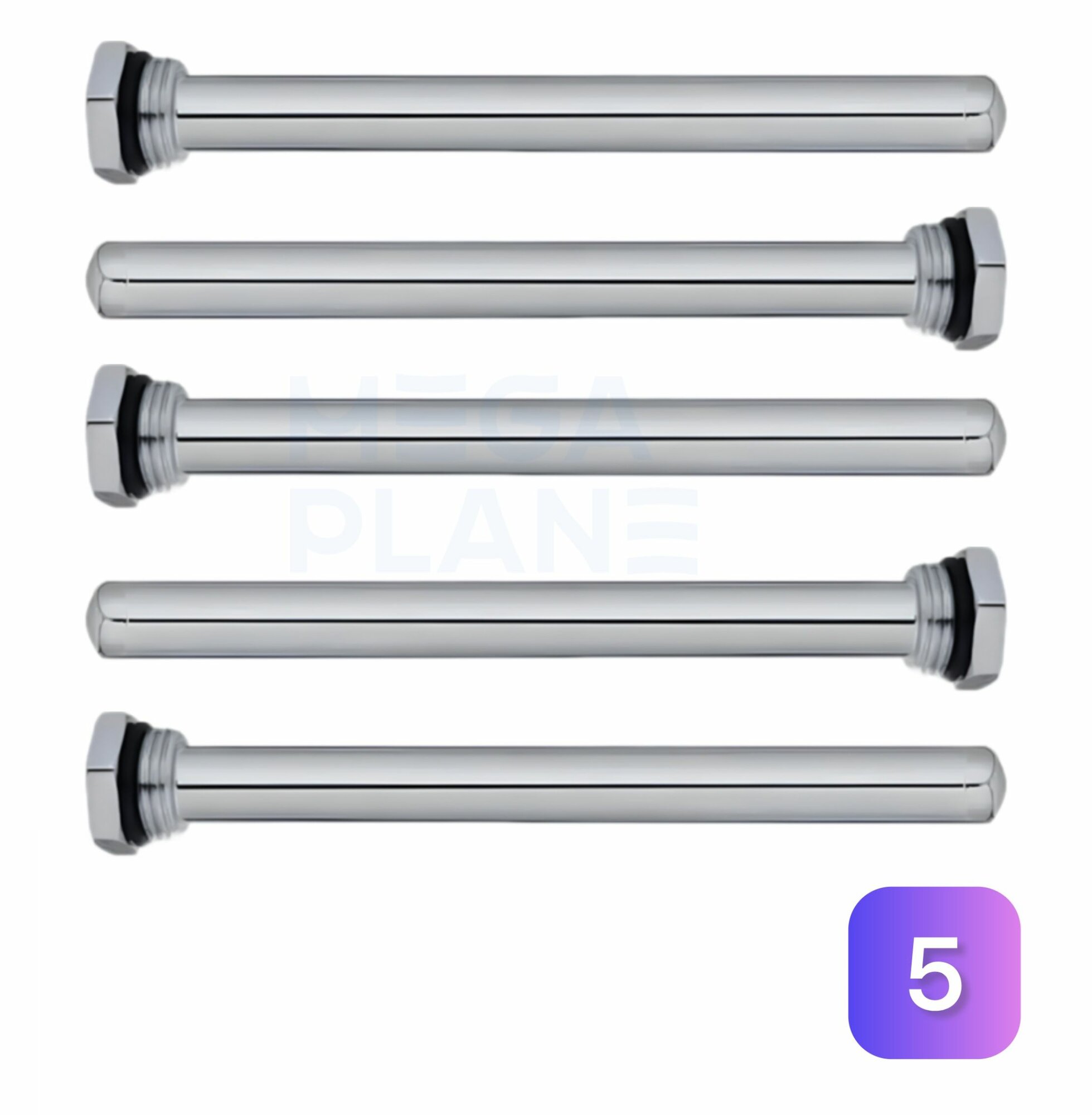 Погружная гильза 1/2"х 130 мм под капилляр (датчика температуры) TIM. M322-130 5шт