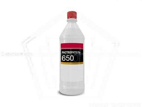 Растворитель р-650 (0,5 л) пэт ту 20.30.22-018 дхз г. кинешма