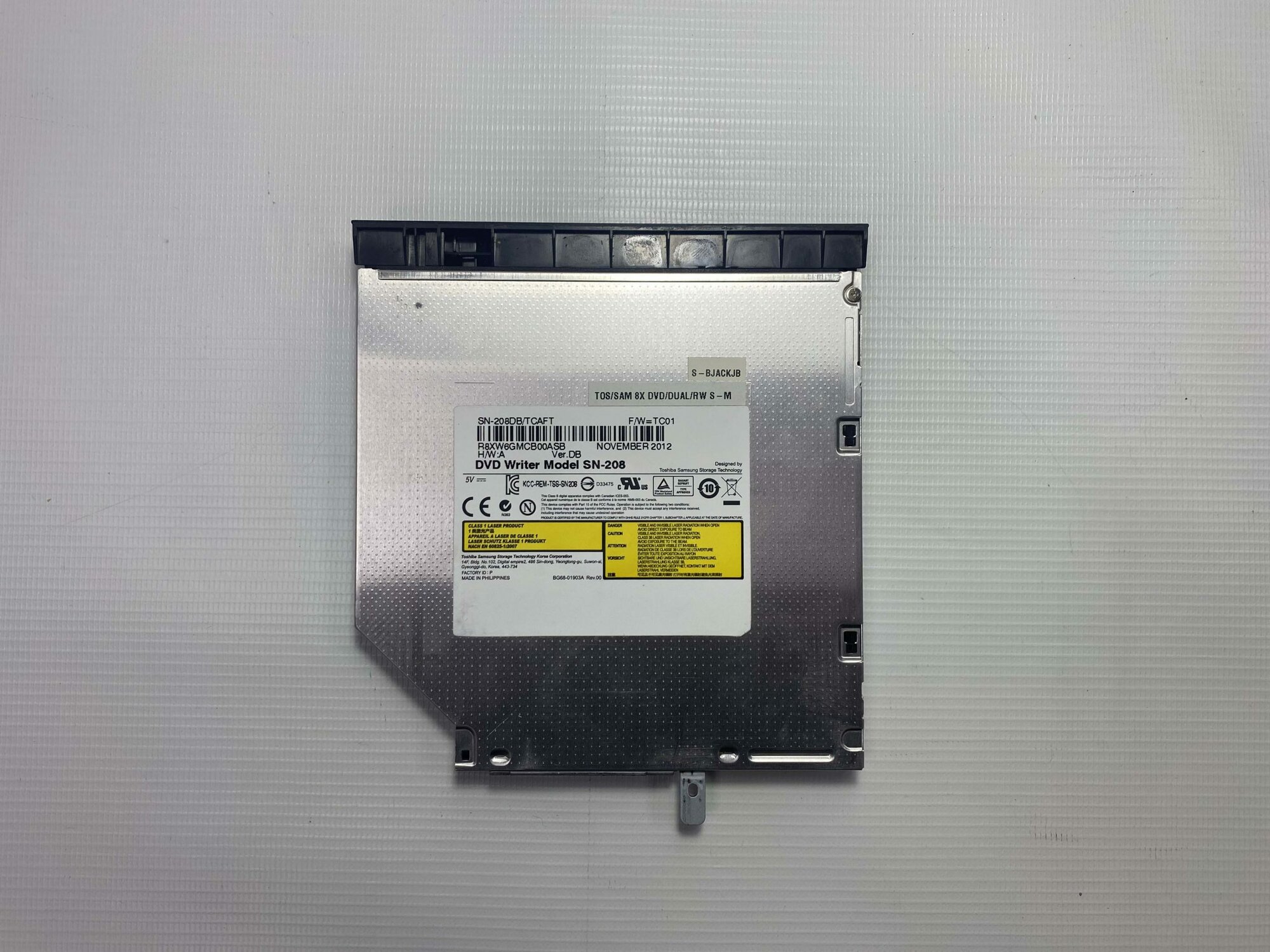 Привод DVD-RW sn-208db