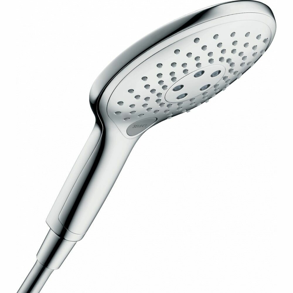 Лейка для душа hansgrohe Raindance Select 150 Air 3jet 28587000 хром круглая 150 мм
