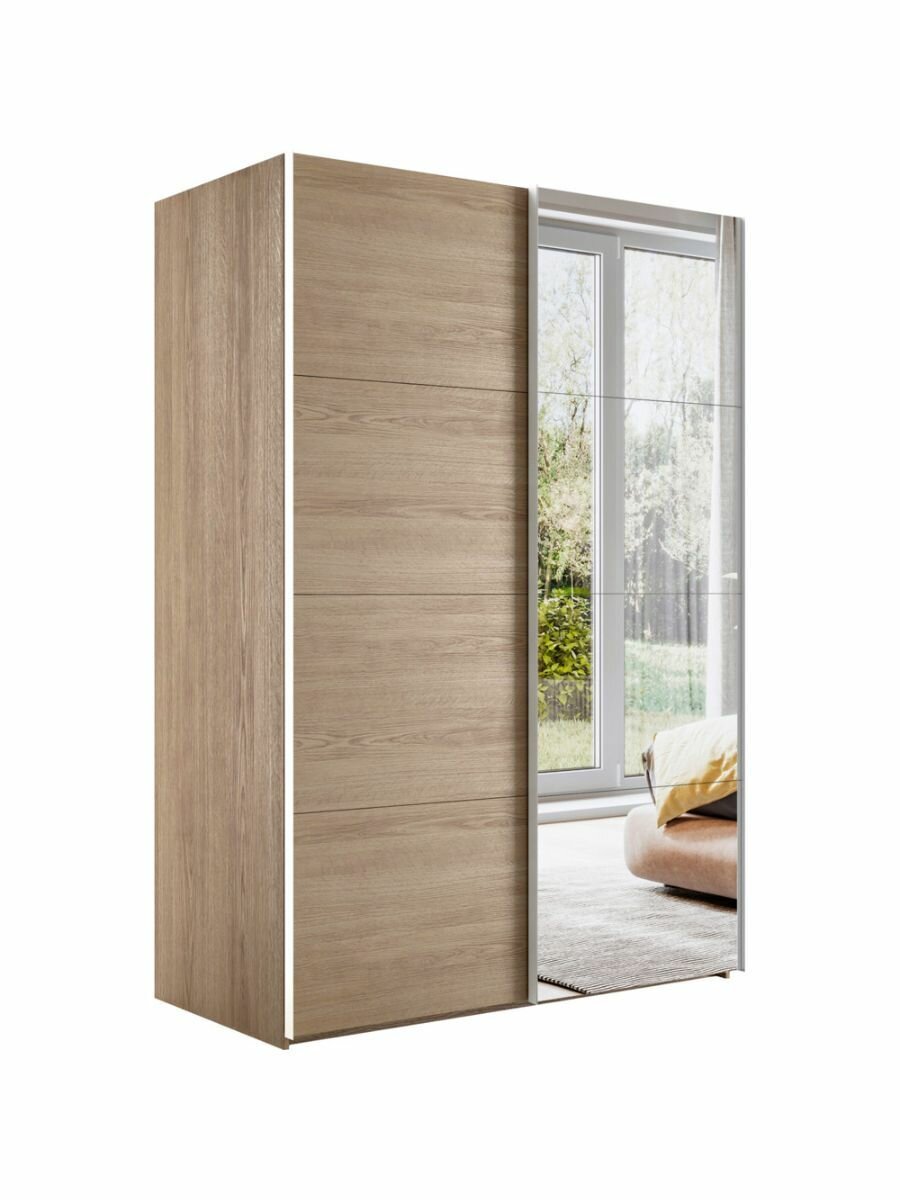 Шкаф-купе Эста 1,6 2,2м ЛДСП/зерк