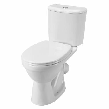 Унитаз компакт Santek Бореаль , косой выпуск, сиденье softclose
