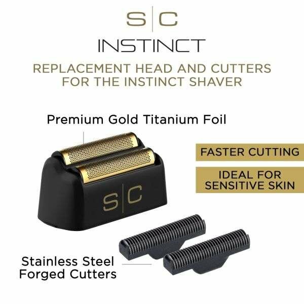 Сменная сетка и лезвие для бритвы StyleCraft Instinct #SC542B