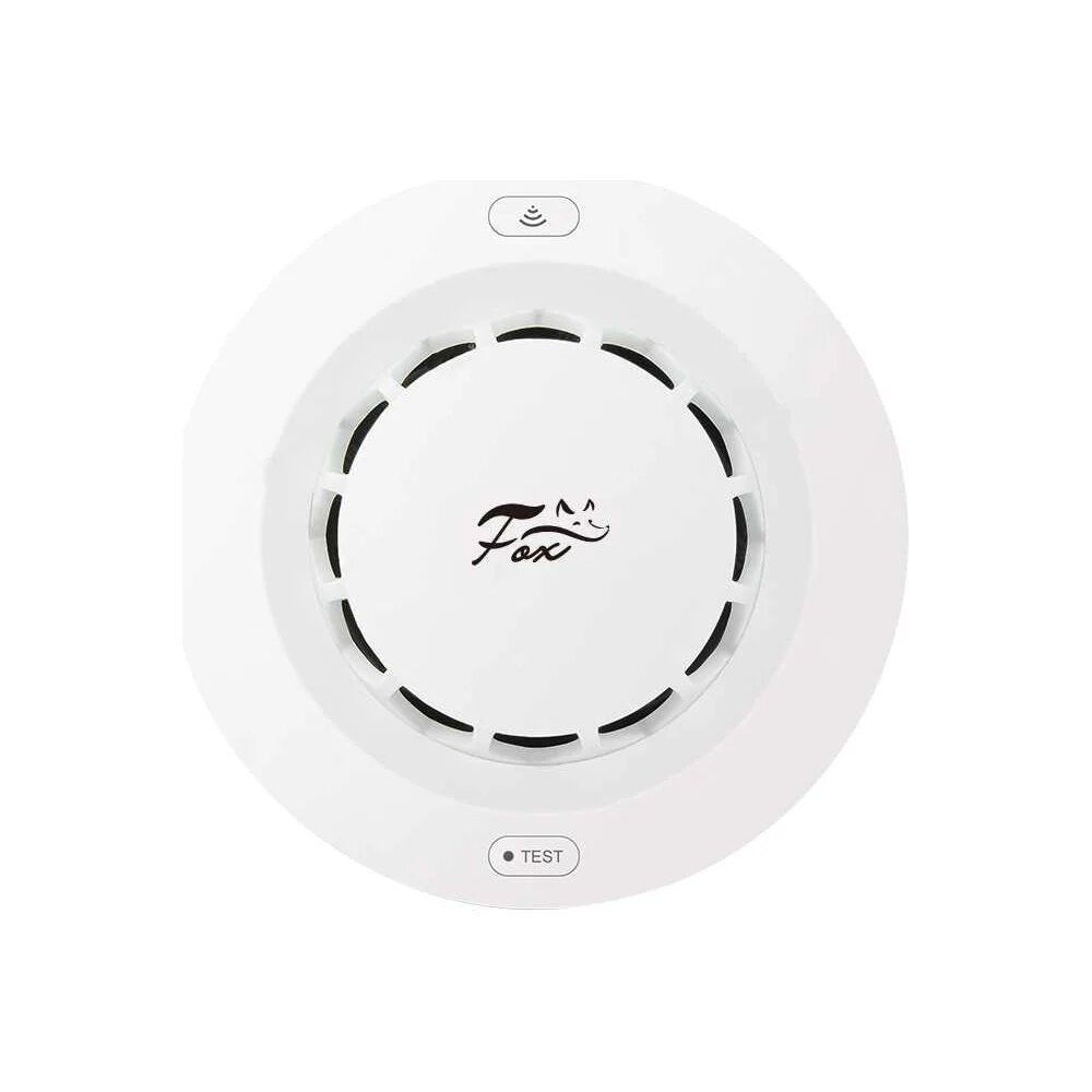 Автономный WiFi-датчик дыма FOX FX-WS1Smoke WiFi, пластиковый корпус, предназначен для контроля дыма