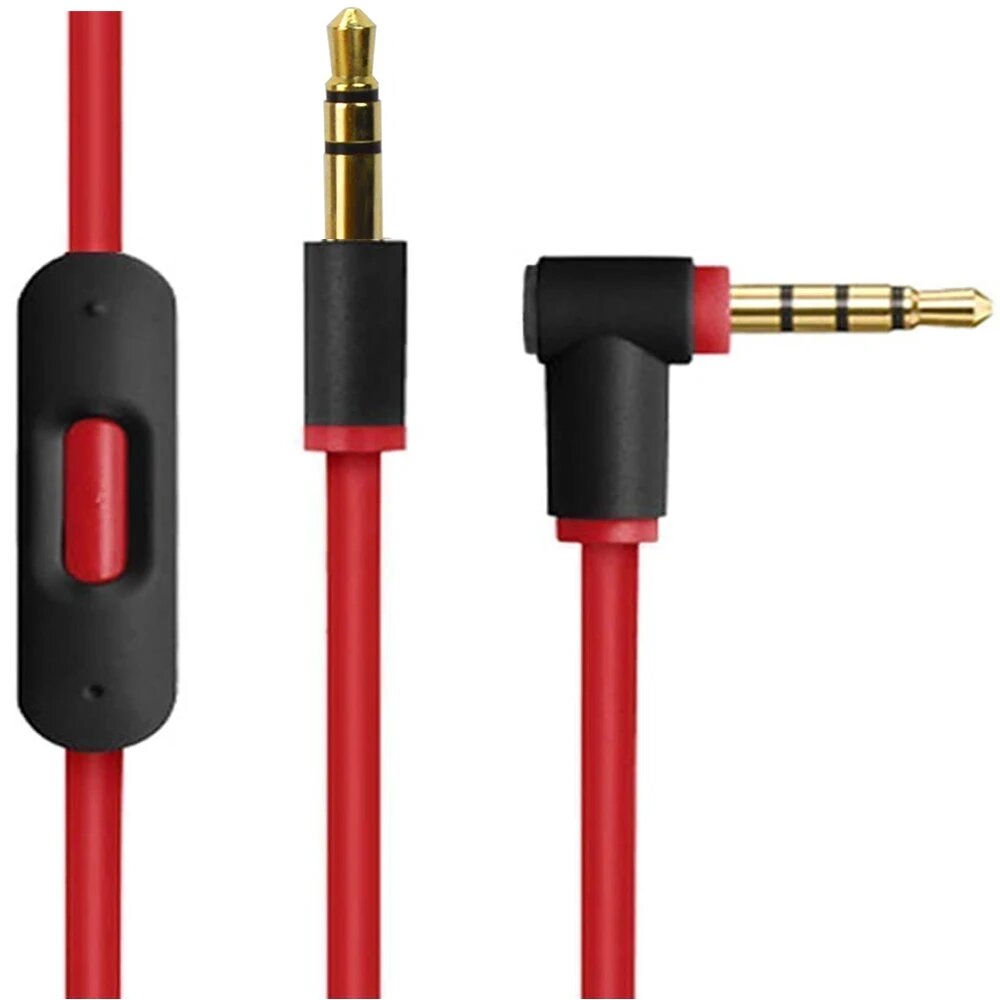 1 сменный Aux-удлинитель, аудиокабель, шнур с встроенным микрофоном и управлением для наушников Beats Solo Studio 2 3 Pro