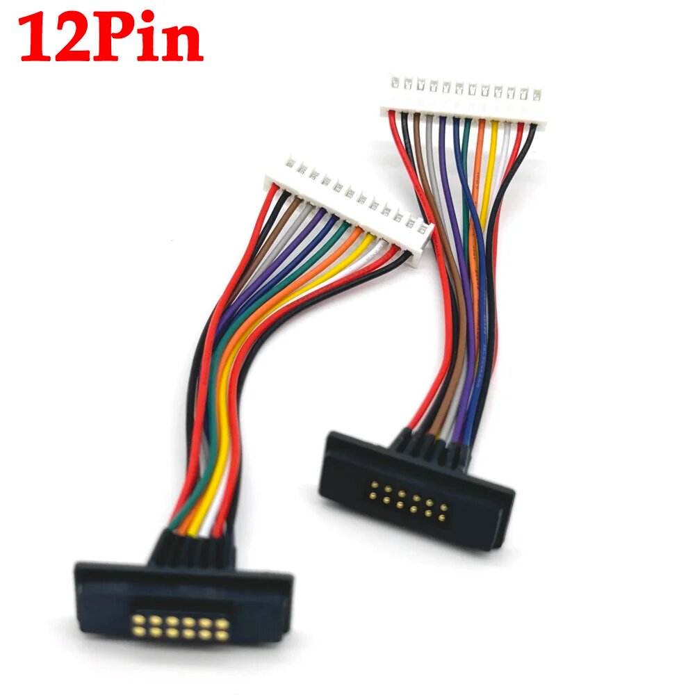 LAJQTAO 12 20 pin магнитный pogo pin разъем 12pin